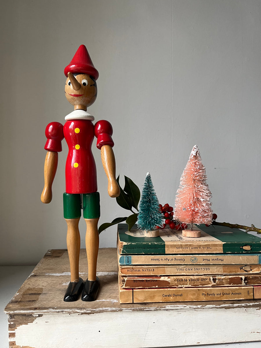 Vintage Italian Pinocchio Figure – Lost and loved
