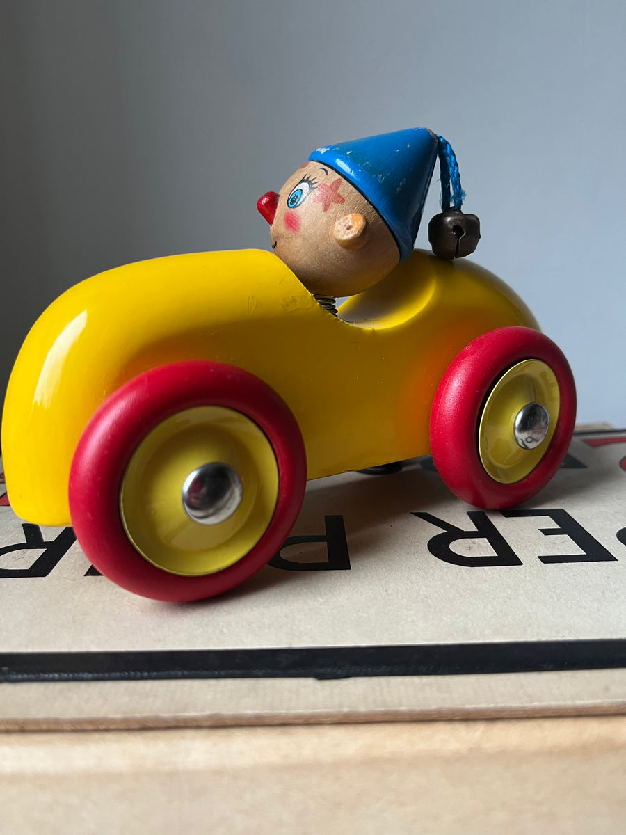Vintage Wooden Noddy Car – Lost and loved