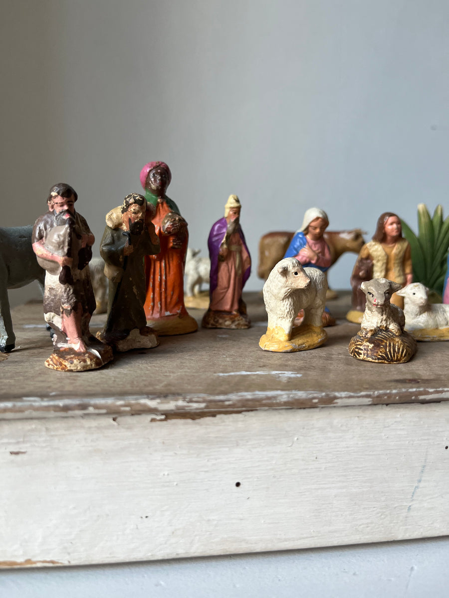 1950s Nativity Scene Figures – Lost and loved