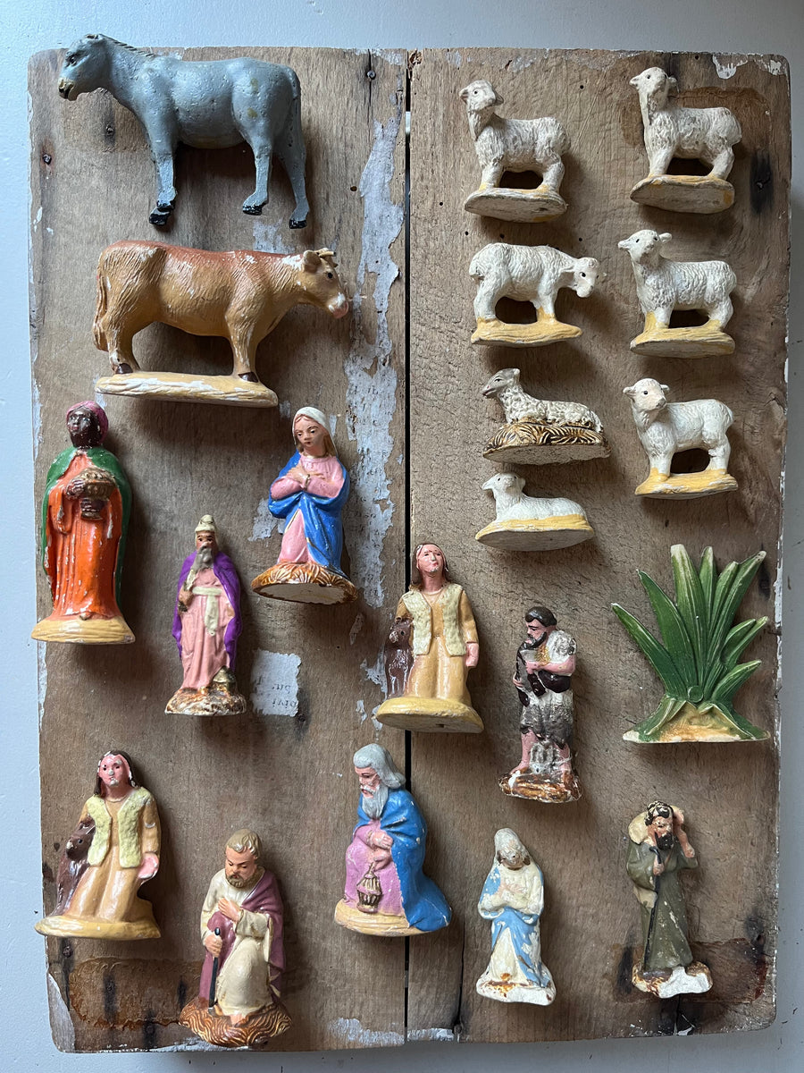 1950s Nativity Scene Figures – Lost and loved