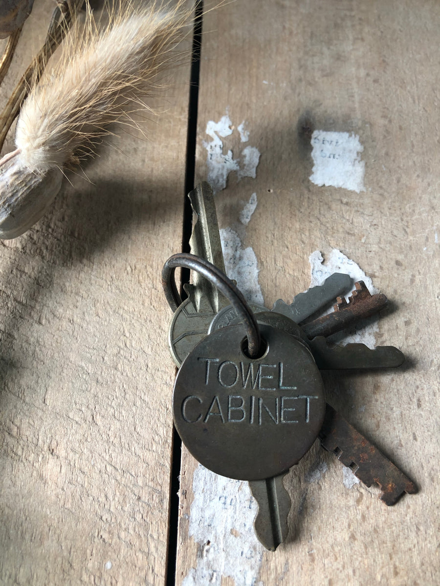 Set of Vintage Locker Room keys – Lost and loved