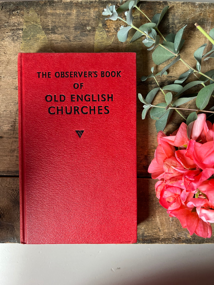 Vintage Observer Book of Old English Churches – Lost and loved