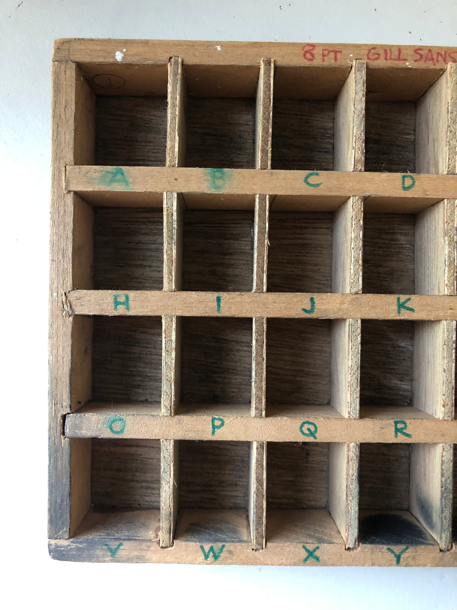 Miniature Vintage Printers Tray (G) – Lost and loved